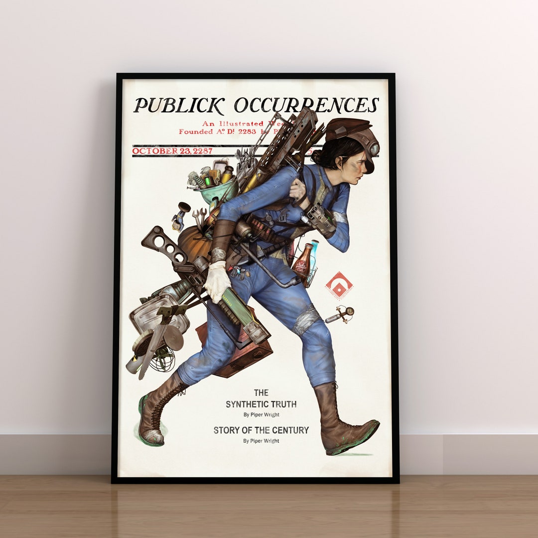 Fallout New Vegas Poster Wall Art Wall Prints Home Decor Classic Matte ...