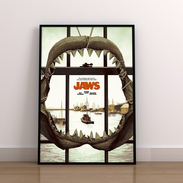 Jaws Poster - Etsy