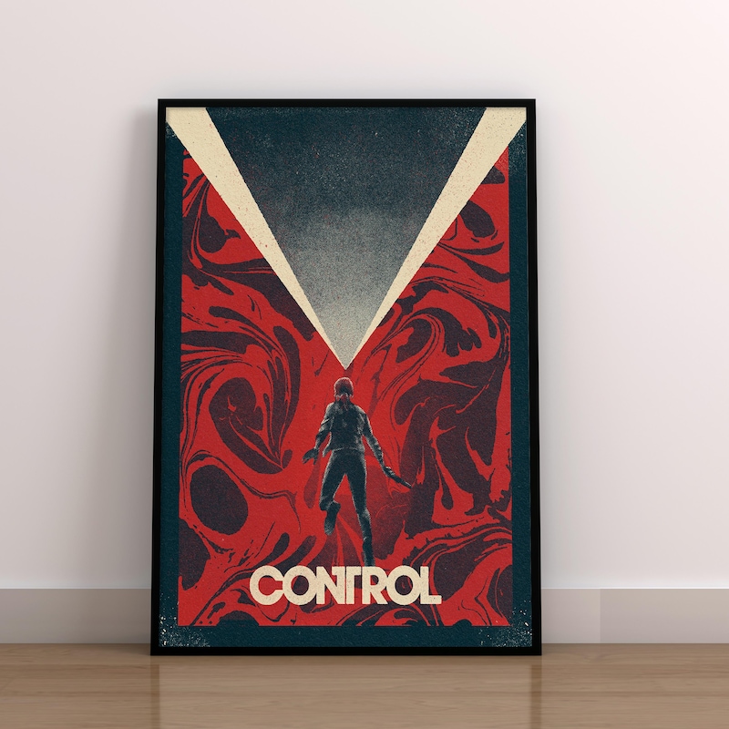 Control Game Poster - Etsy