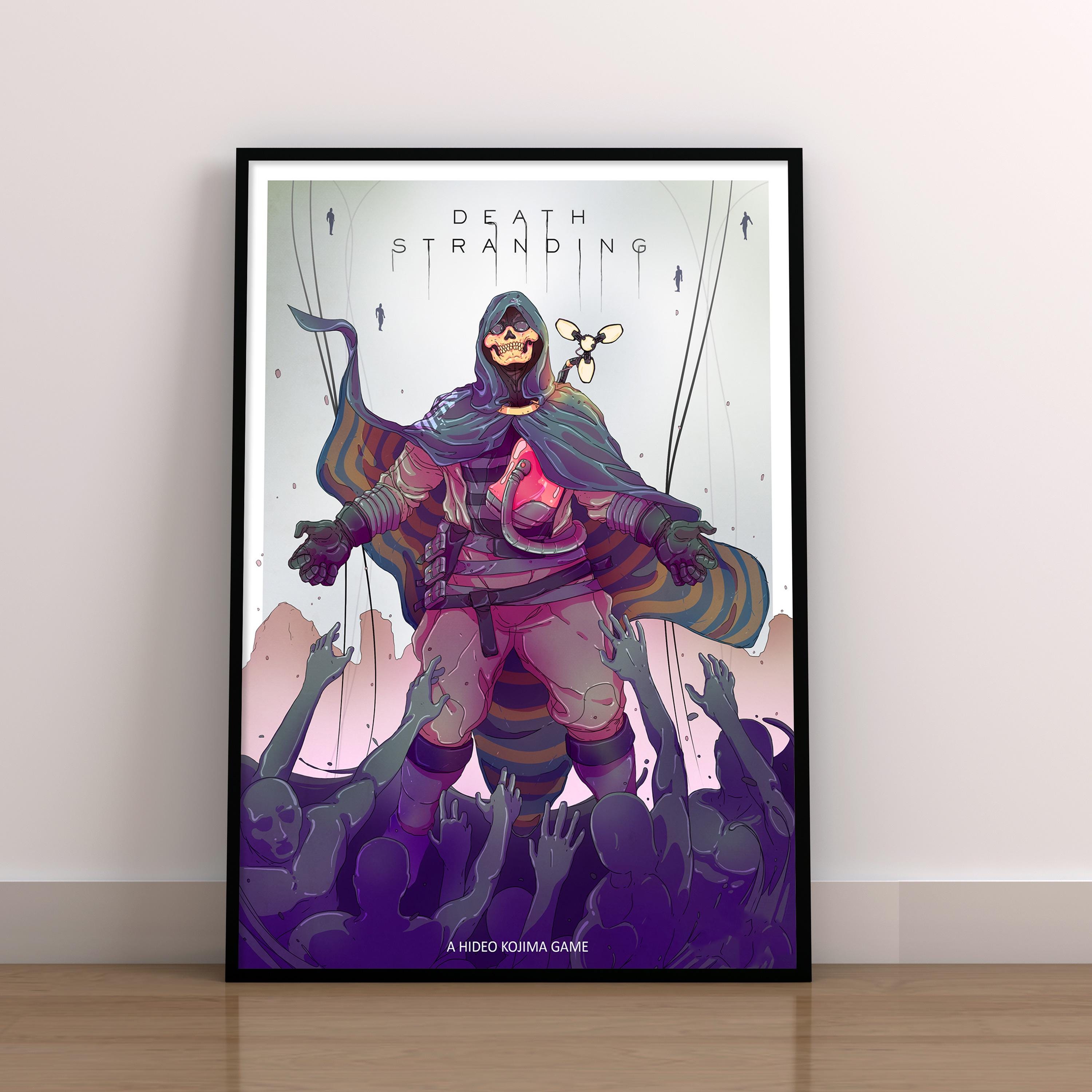 Death Stranding Poster Wall Art Wall Prints Home Decor Classic Matte ...