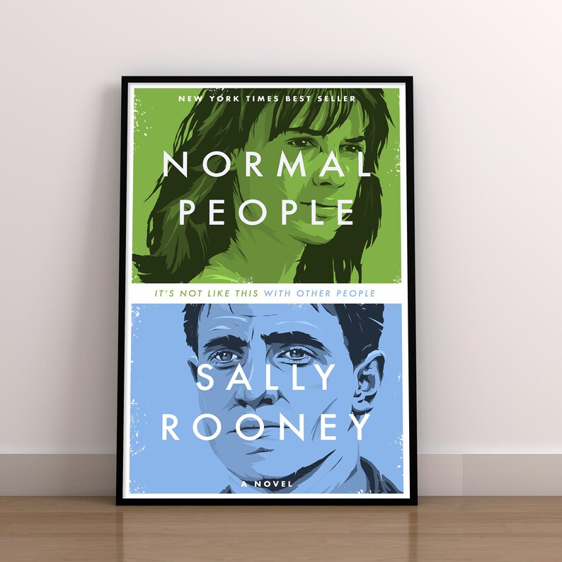Normal People Poster Wall Art Wall Prints Home Decor Classic Matte ...