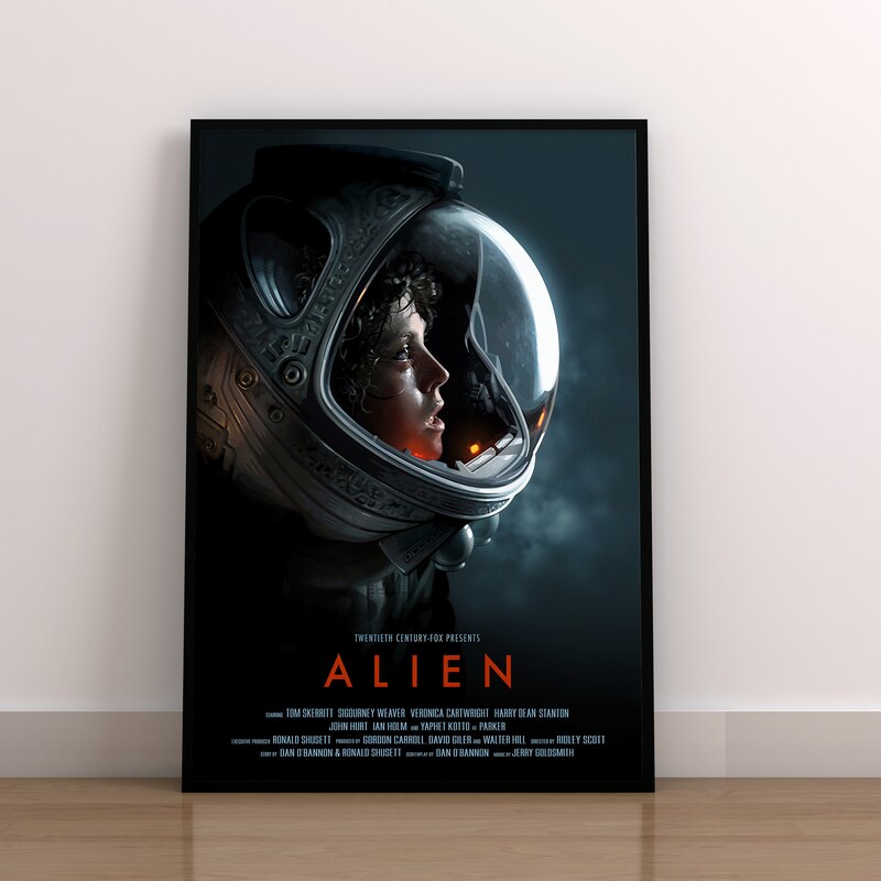 Alien Wall Art - Etsy