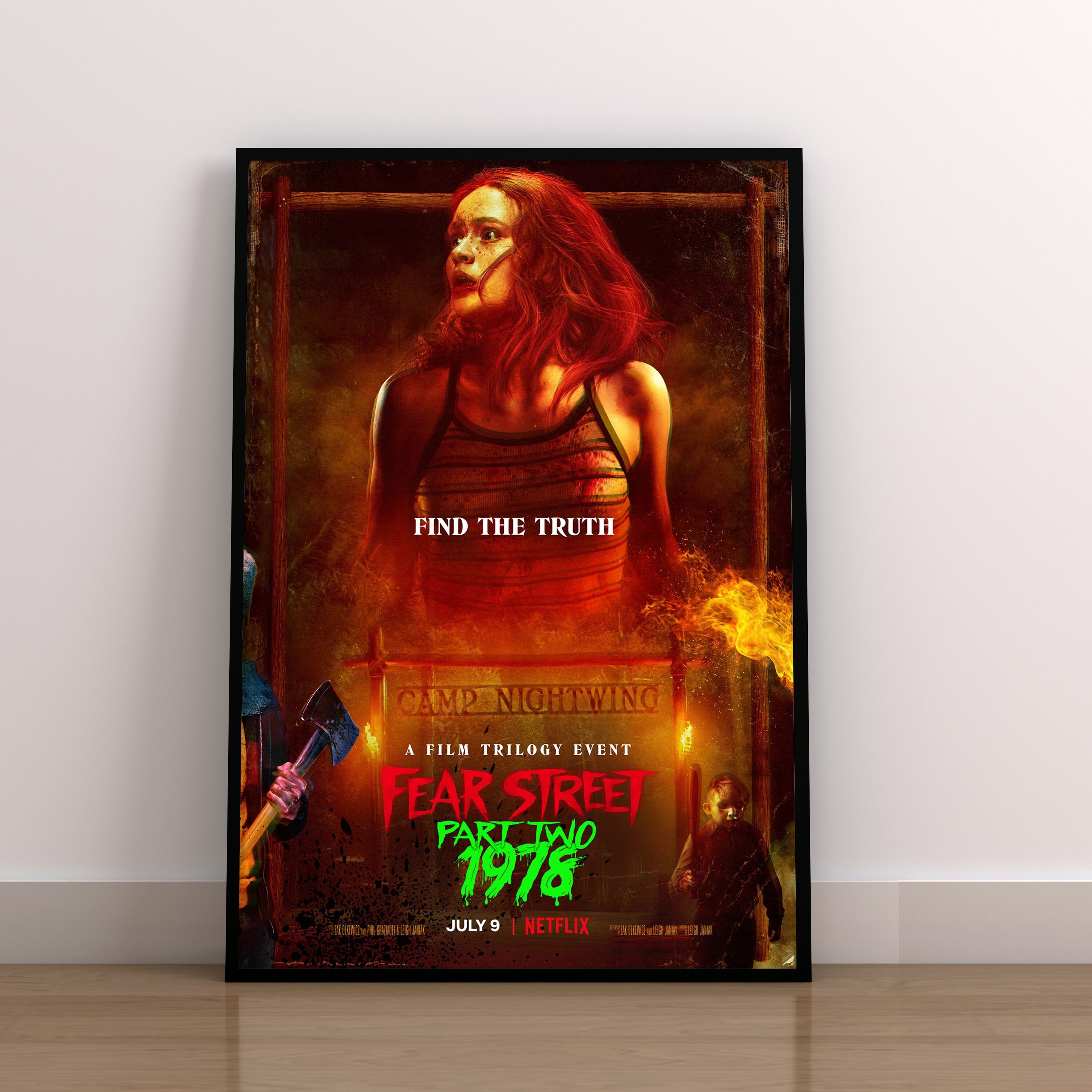 Fear Street Poster Wall Art Wall Prints Home Decor Classic Matte Paper ...