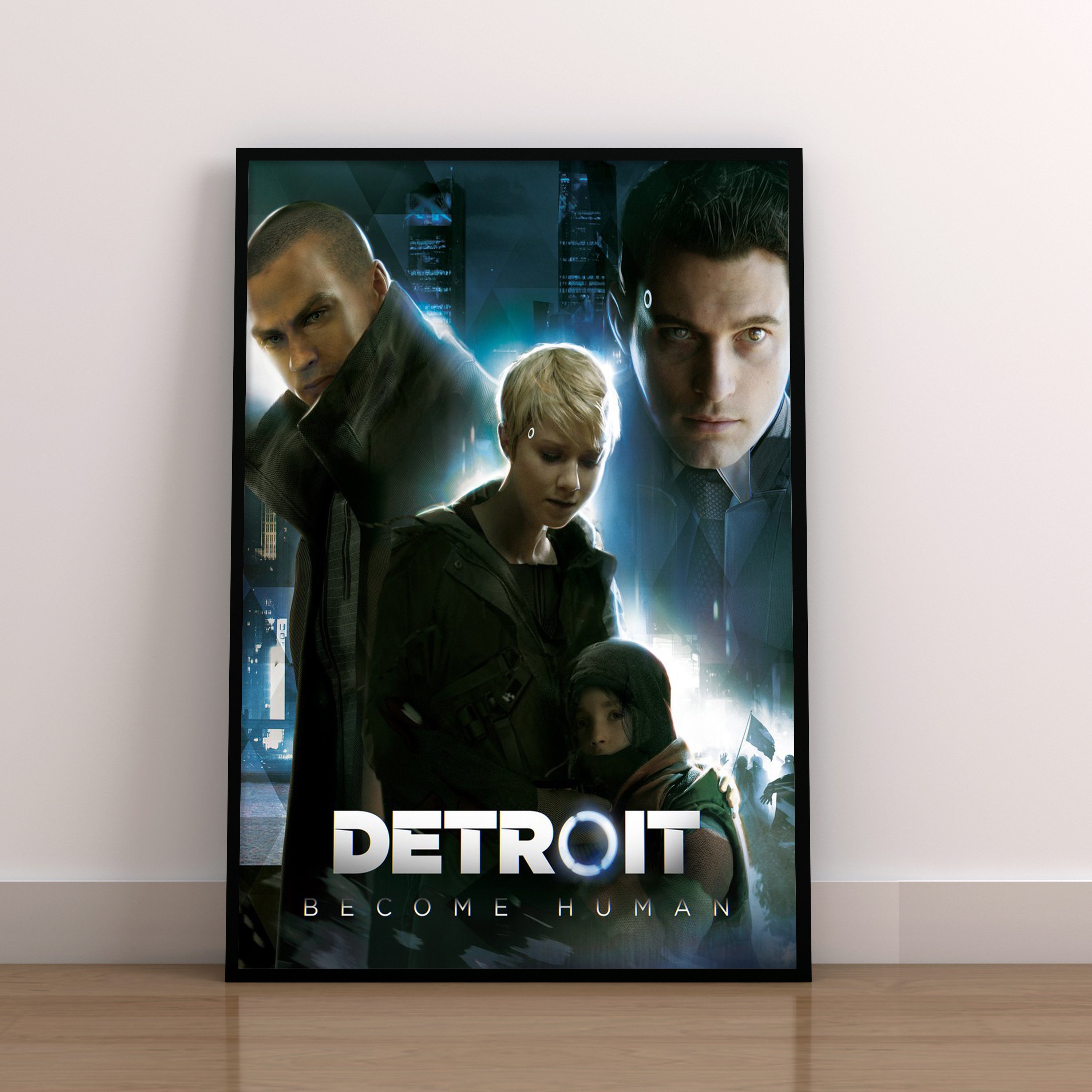 Detroit Become Human Poster Wall Art Wall Prints Home Decor Classic ...