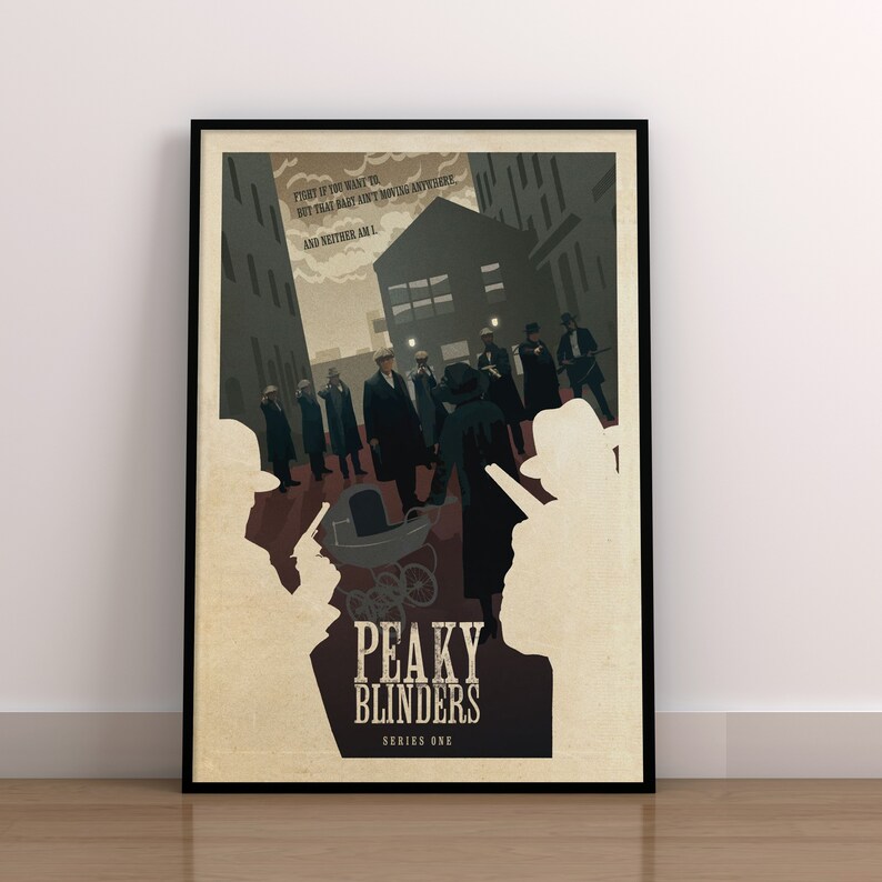 Peaky Blinders Poster Wall Art Wall Prints Home Decor Classic Matte ...