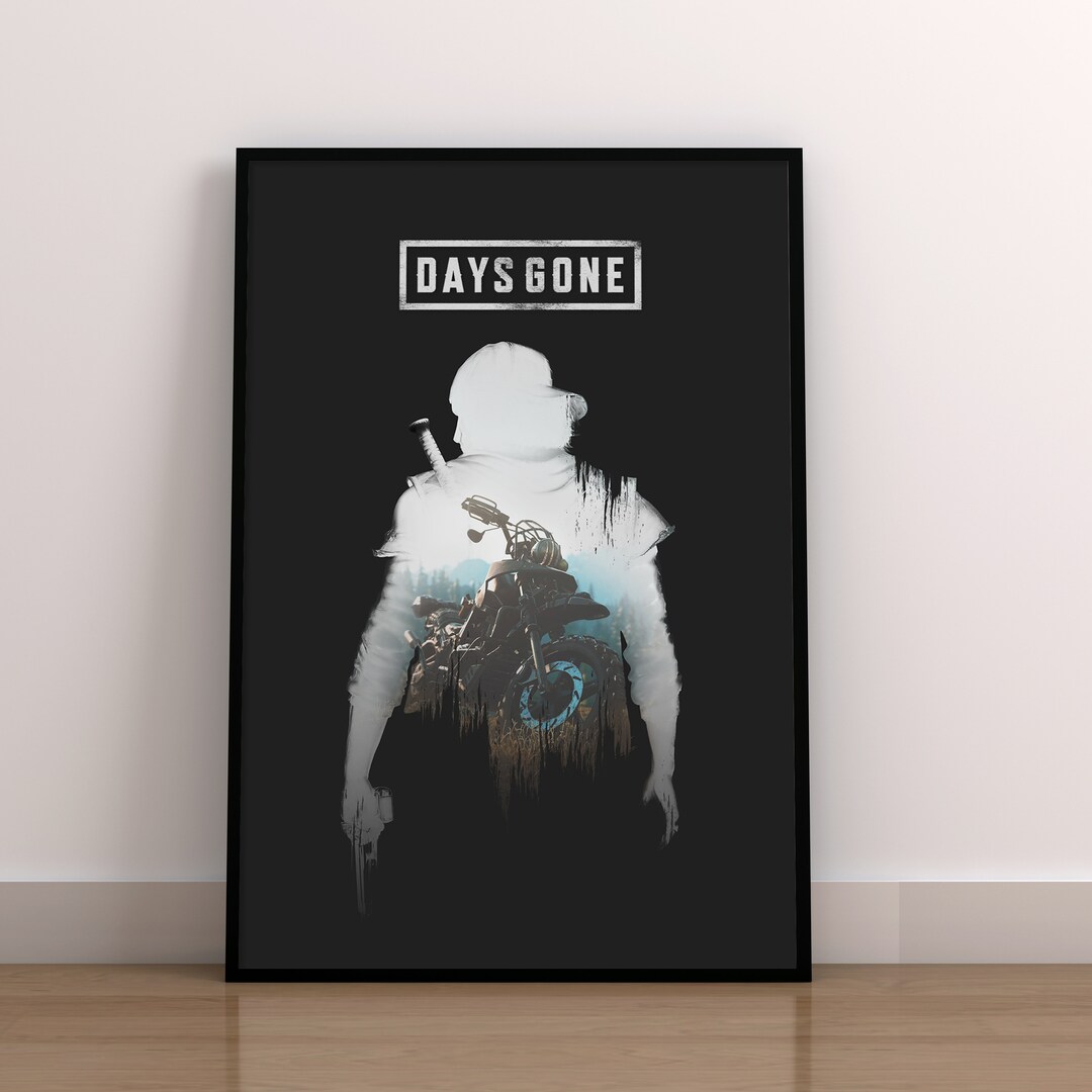 Days Gone Poster Wall Art Wall Prints Home Decor Classic Matte Paper ...