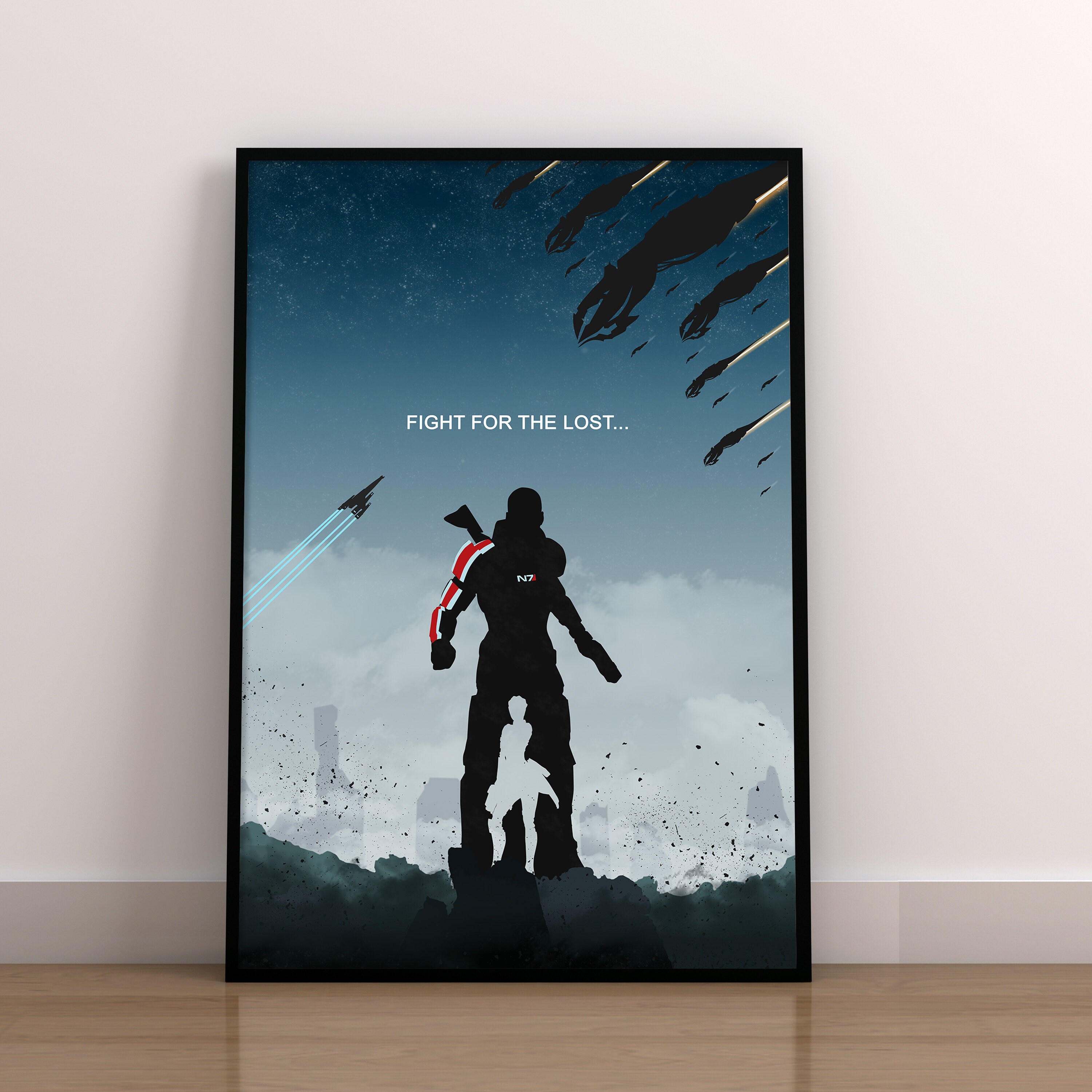 Mass Effect Poster Wall Art Wall Prints Home Decor Classic Matte Paper ...