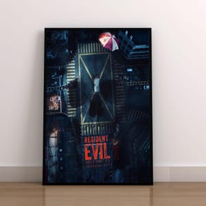 Resident Evil Poster Wall Art Wall Prints Home Decor Classic Matte ...