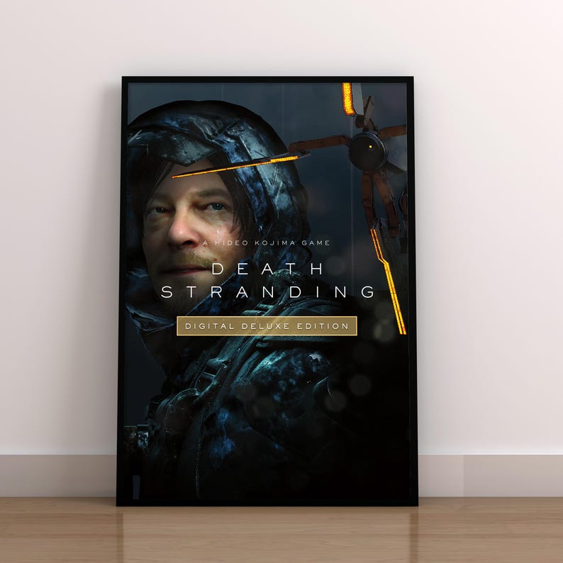 Death Stranding Poster Wall Art Wall Prints Home Decor Classic Matte ...