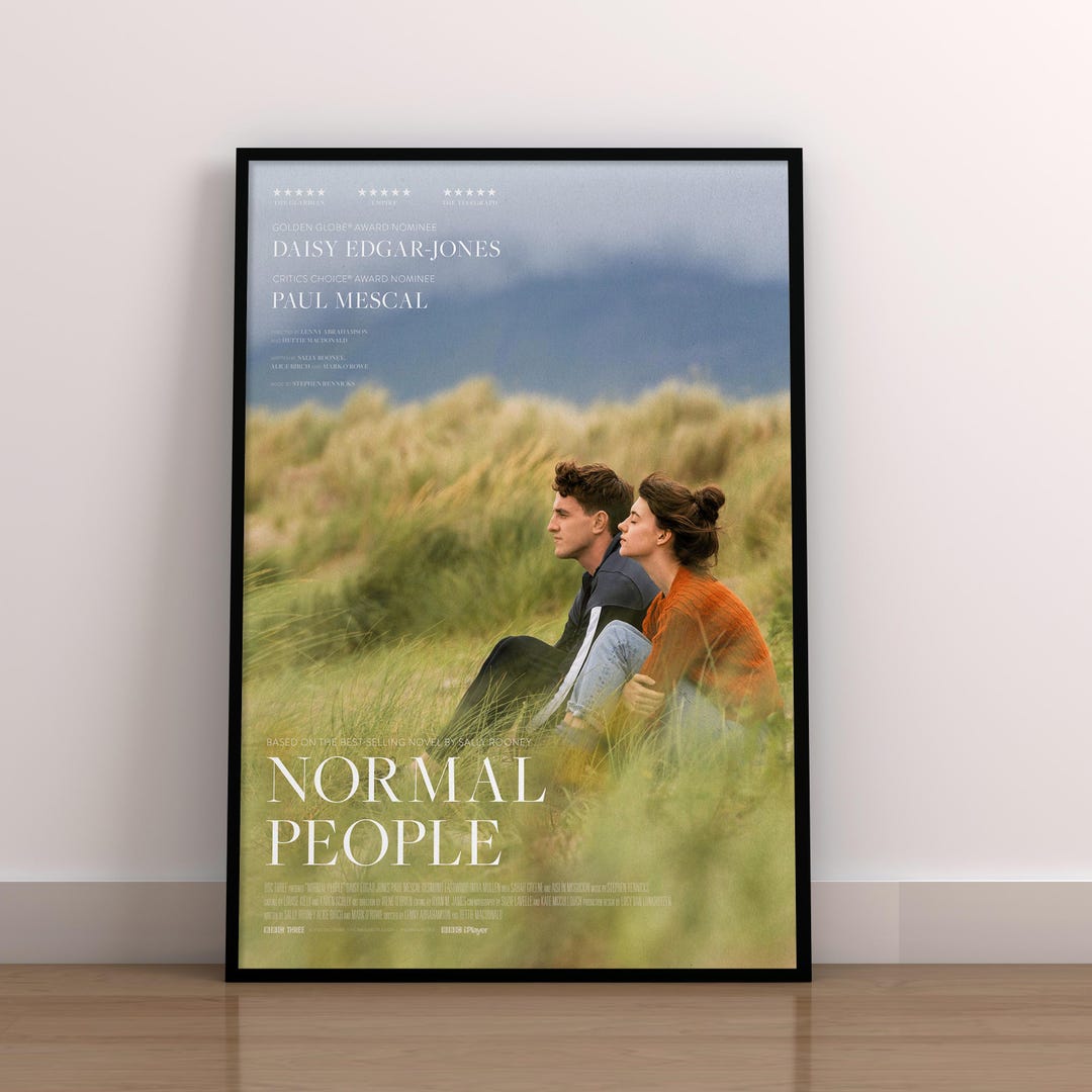Normal People Poster Wall Art Wall Prints Home Decor Classic Matte ...