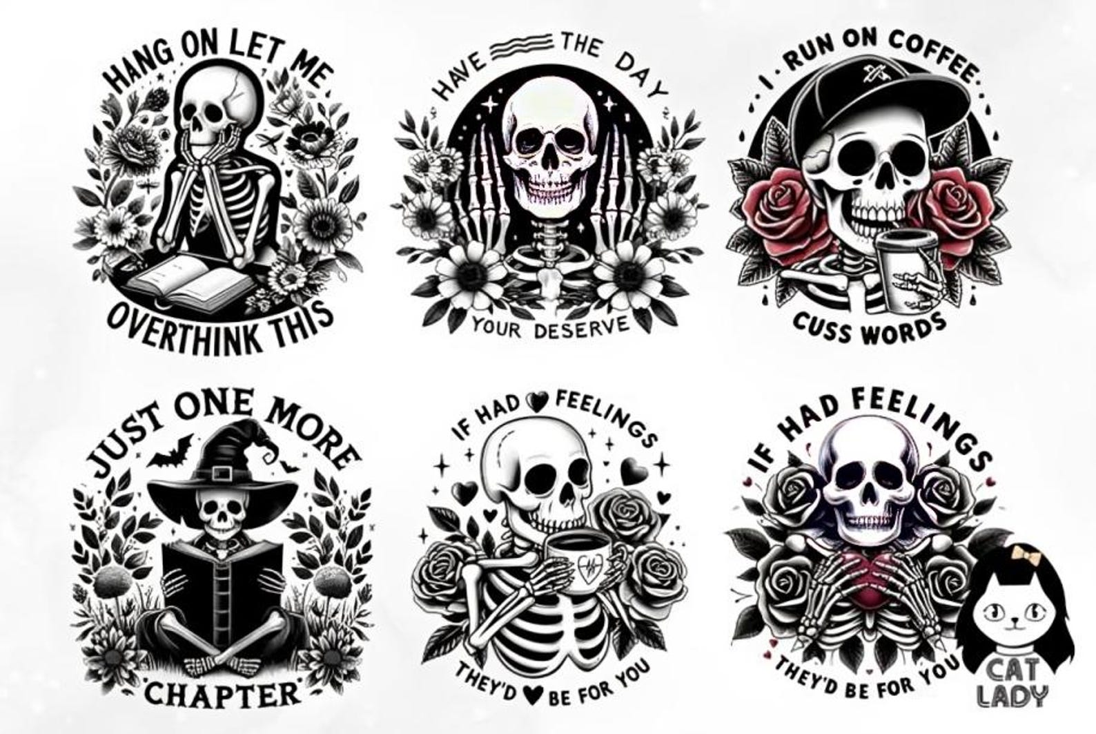 18 Funny Skeleton Quotes Bundle, Skeleton Quotesmother's Day Quotes ...