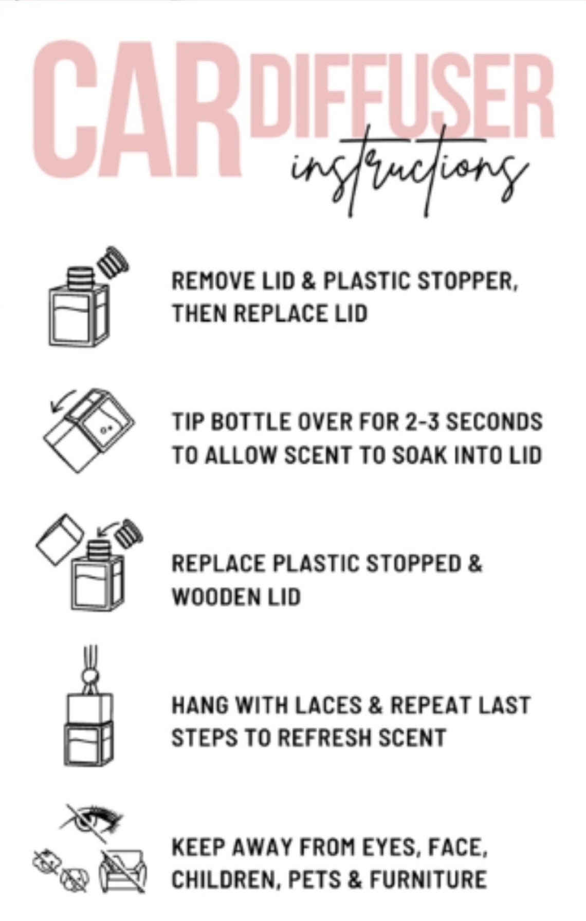 Drew Starkey Hanging Scented Car Diffuser Celebrity Car Air Fresheners ...