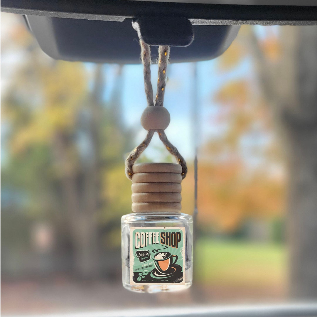 Coffee Car Diffuser Car Air Freshener Coffee Scented Car Accessories ...