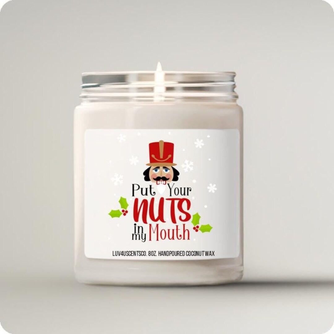 Put Your Nuts in My Mouth | Funny Christmas Gift | Christmas Card ...