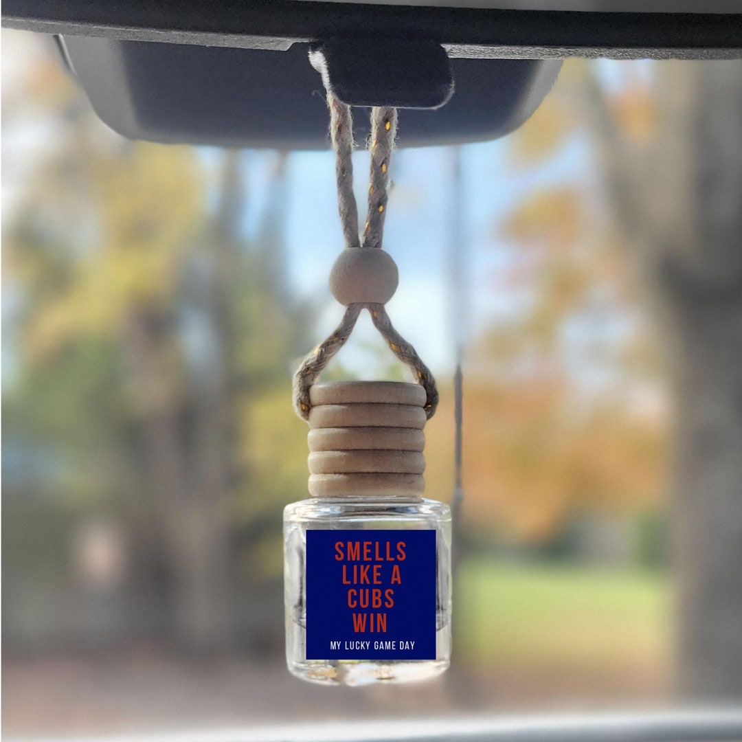 Smells Like A Cubs Win Scented Car Freshener Custom Chicago Cubs Hanging Diffuser Gift for ...