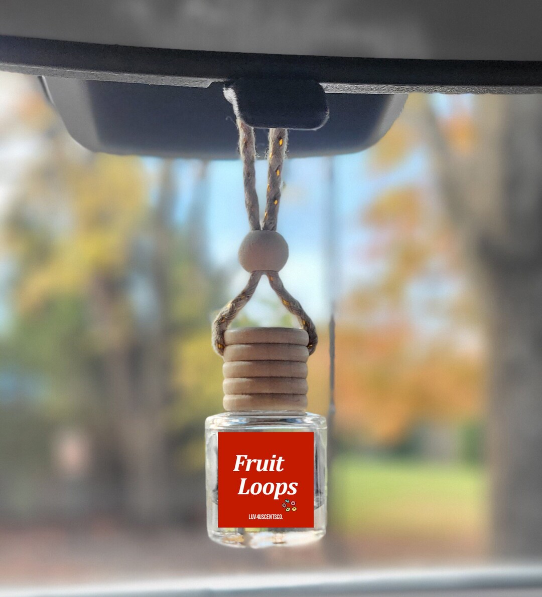 Fruit Loops Scented Car Diffuser, Wooden Air Freshener - Etsy