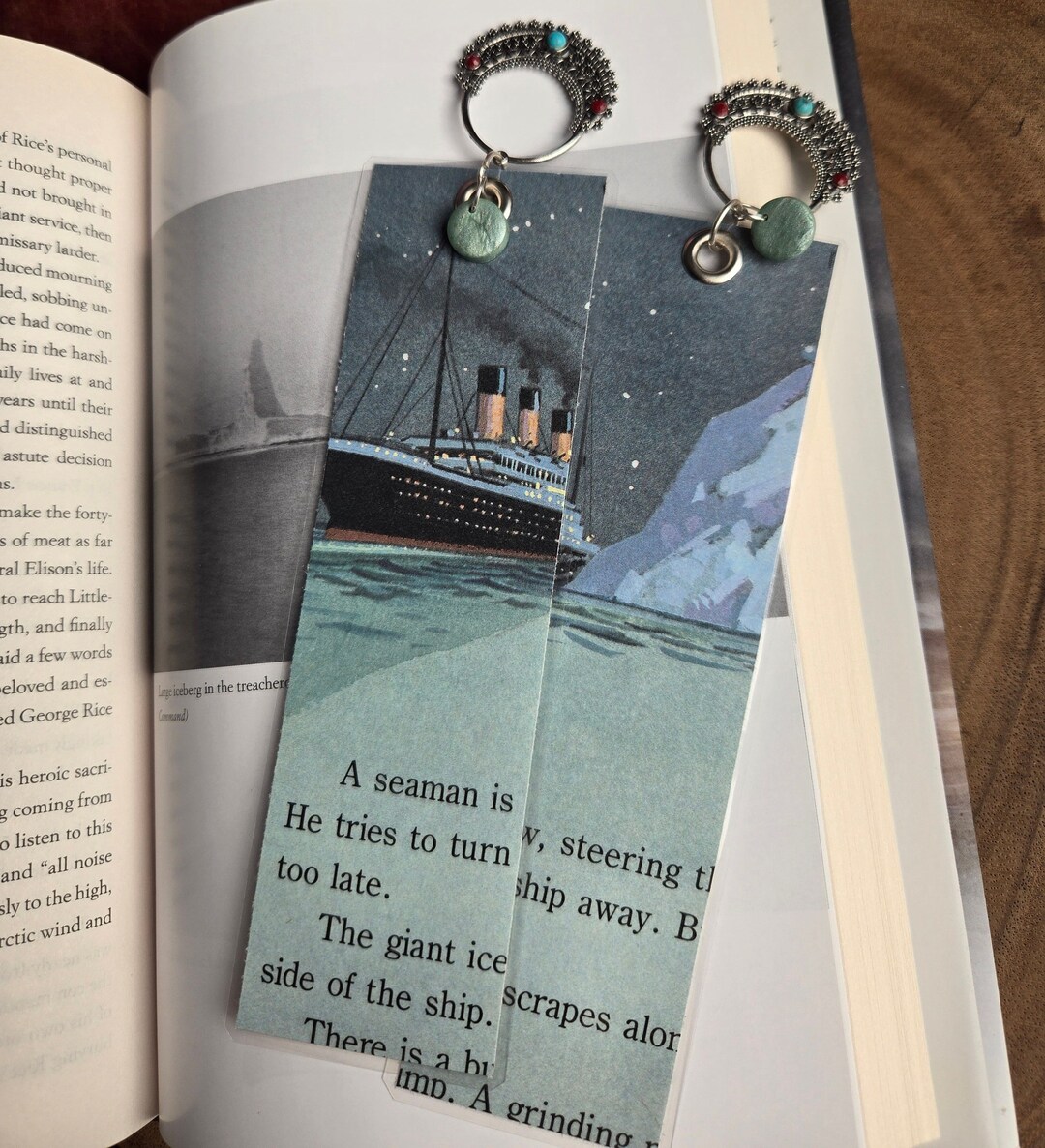 Handmade Upcycled Bookmark Set Titanic Children's Book - Etsy