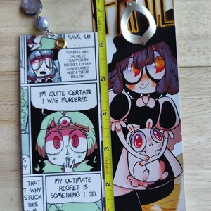 Handmade Upcycled Bookmark Set Unfamiliar Graphic Novel Book Page ...