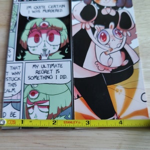 Handmade Upcycled Bookmark Set Unfamiliar Graphic Novel Book Page ...