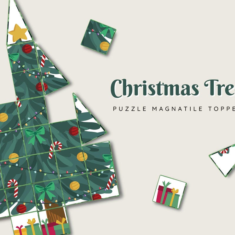 Magnetic Family Christmas Tree - Etsy