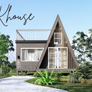 TRIANGLE HOUSE SKETCHUP Package 19 Models - Etsy