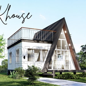 TRIANGLE HOUSE SKETCHUP Package 19 Models - Etsy