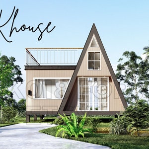 TRIANGLE HOUSE SKETCHUP Package 19 Models - Etsy