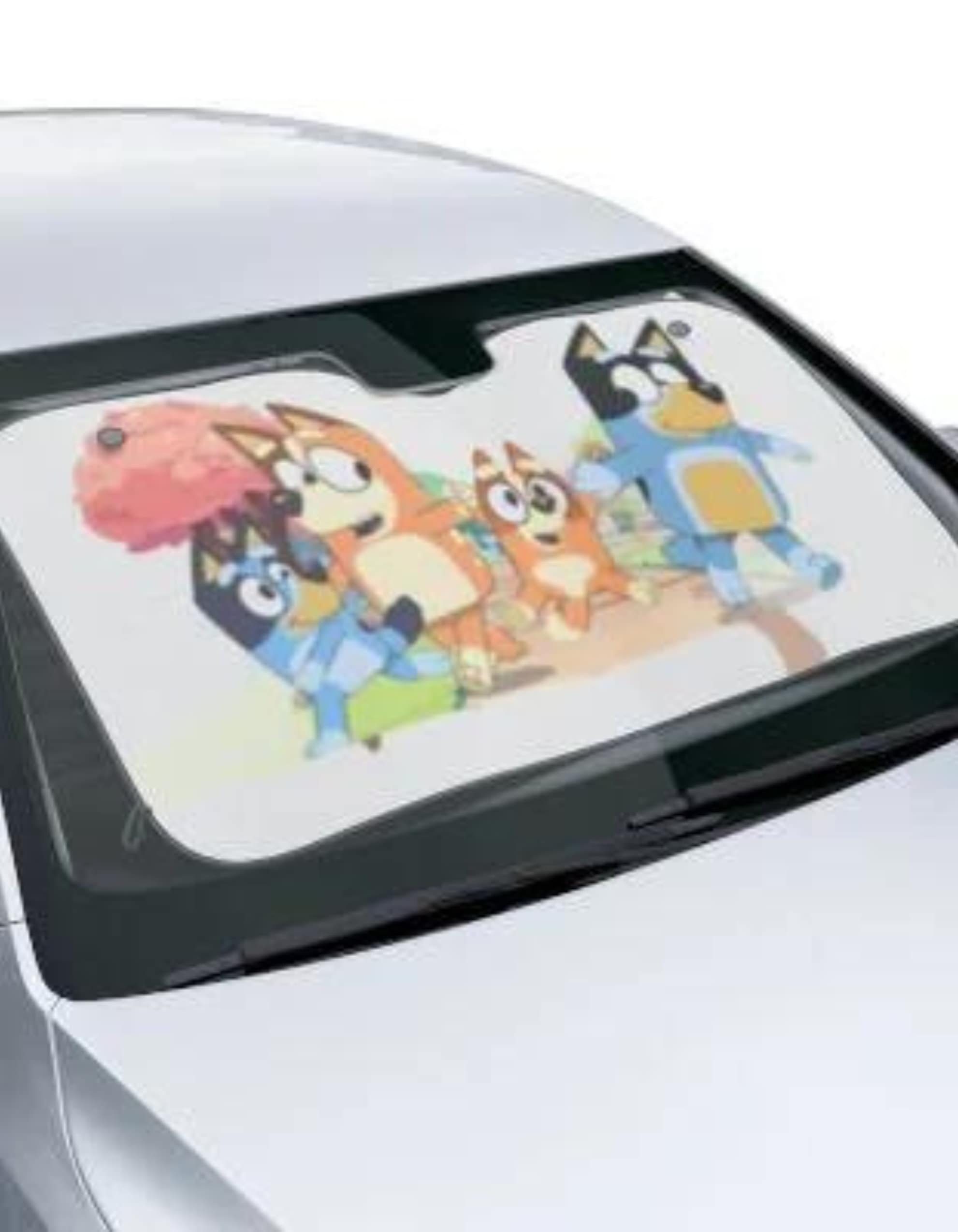Car Sun Shades Bluey and Family Design - Etsy