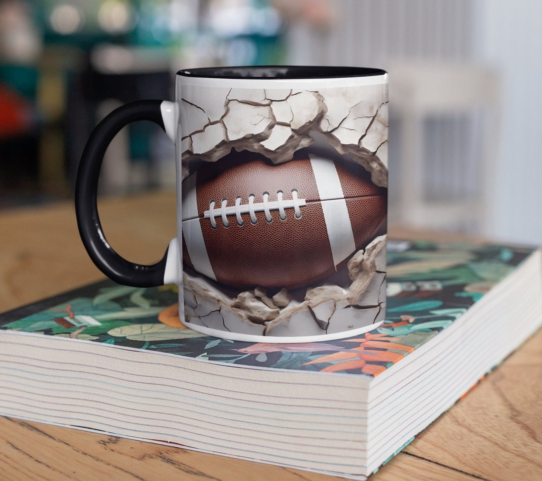 American Football Mug Wrap Sublimation Accent Coffee Mug (11, 15oz) - Etsy