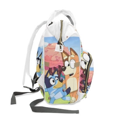 Multifunctional Diaper Backpack Bluey Desing - Etsy