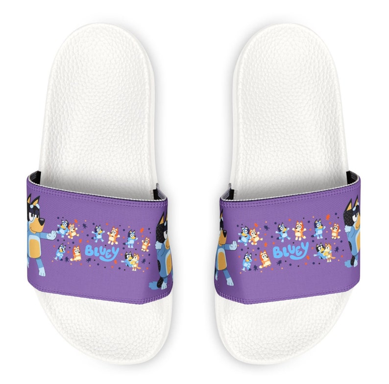Bluey Youth Cartoon Character Sandals, Fun Removable-strap Summer ...