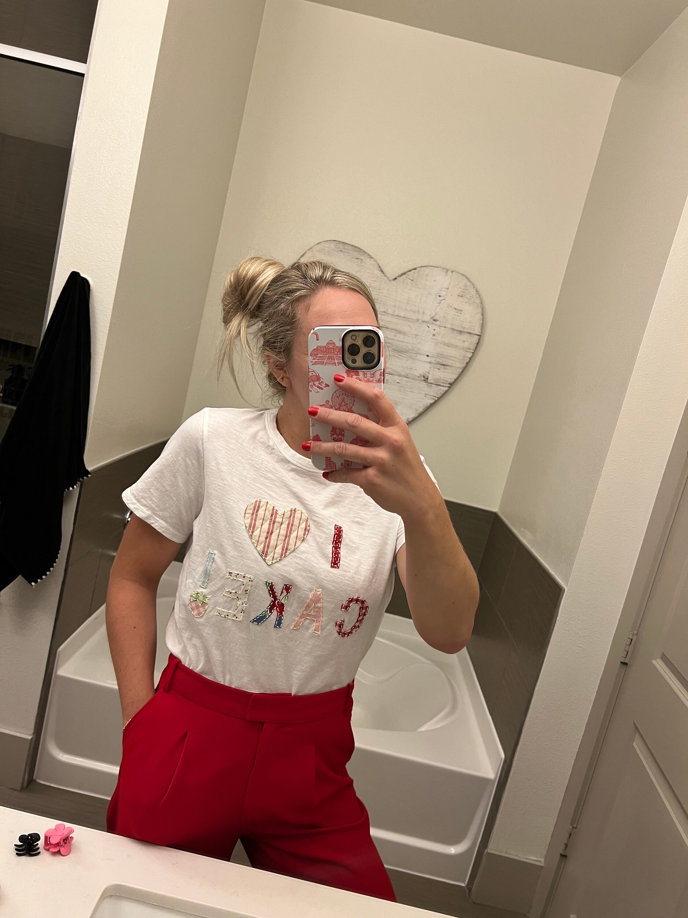 I heart Cake Patchwork T-shirt - Etsy