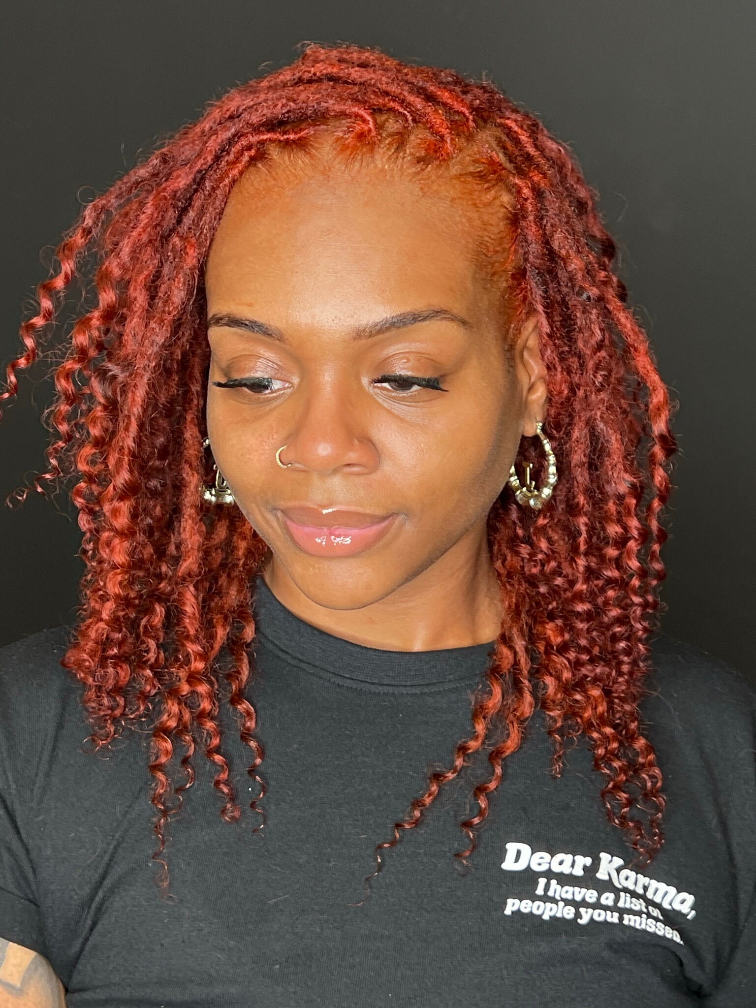 100% Human Hair Curly End Loc Extensions - Etsy