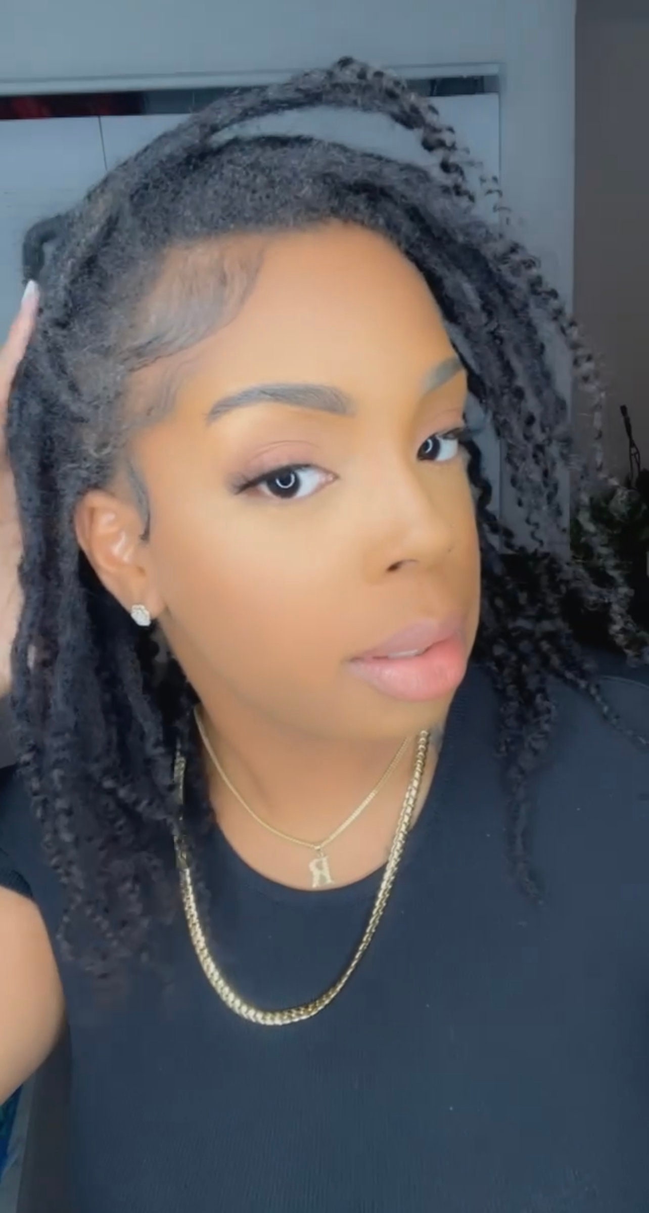 100% Human Hair Curly End Loc Extensions - Etsy