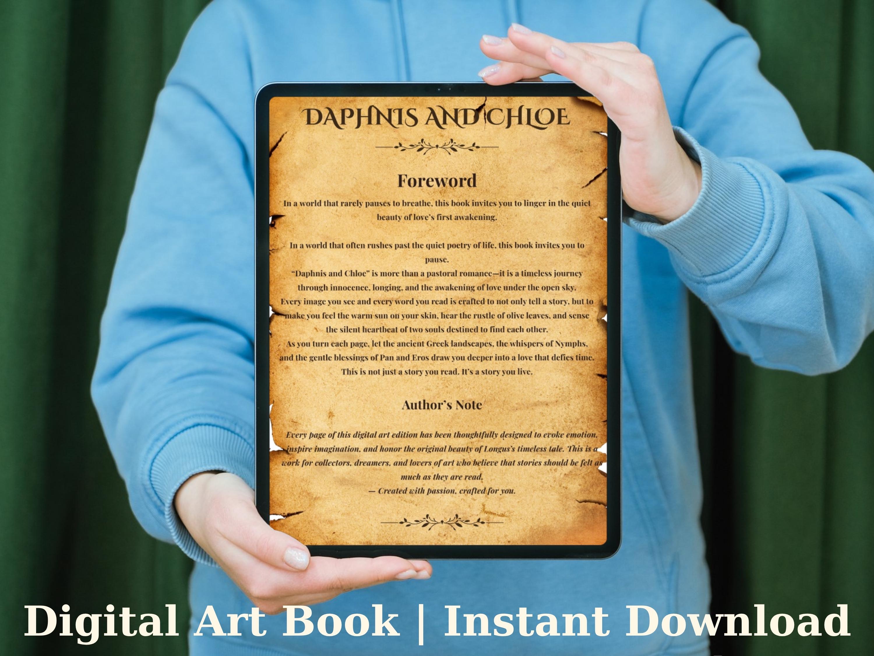 Daphnis and Chloe: Greek Mythology Book - Digital Art Edition ...