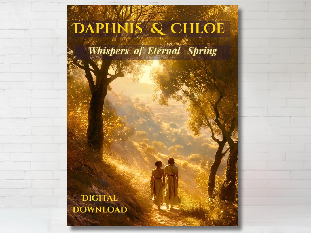 Daphnis and Chloe: Greek Mythology Book - Digital Art Edition ...