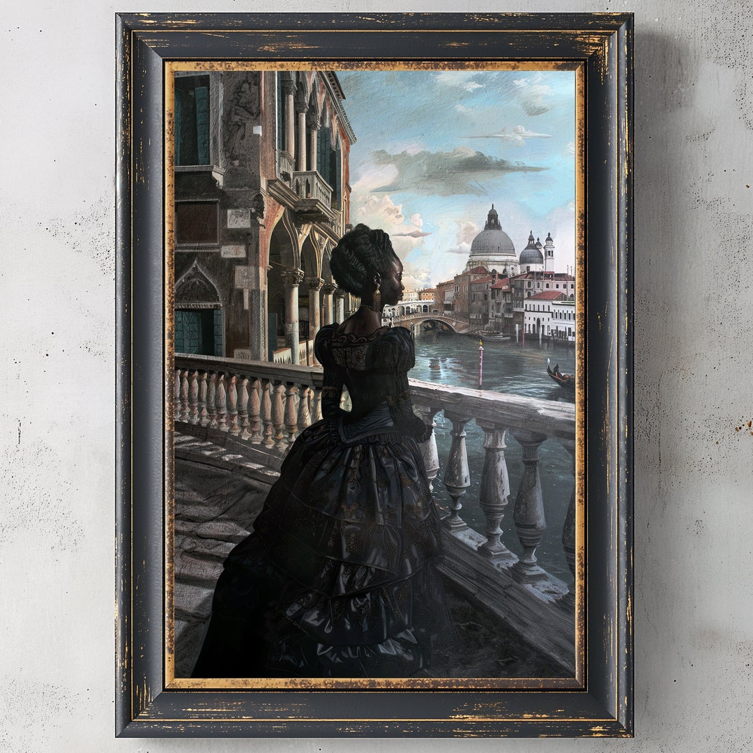 Empress - Venice | Printable Art, Dark Renaissance Oil Painting ...
