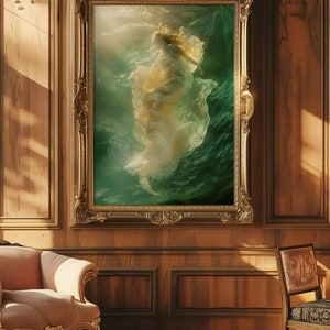 Sirène | Mermaid, Greek Goddess, Printable Art, Female Rage, Dark ...