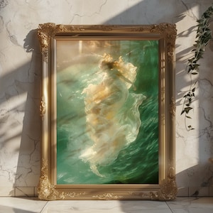 Sirène | Mermaid, Greek Goddess, Printable Art, Female Rage, Dark ...