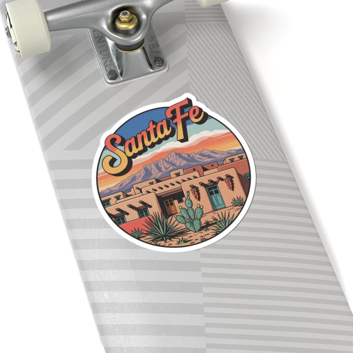 Santa Fe Sticker: Retro Southwest Desert Landscape Vinyl Decal - Etsy