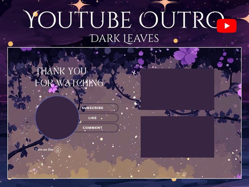 Youtube Outro | Animated Outro | Ending Screen Vtuber | Youtube Cover ...