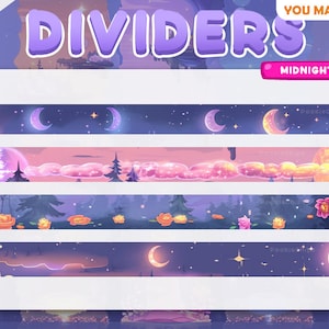 Dividers for Discord | Dividers | Aesthetic | Cute | Discord Graphics ...