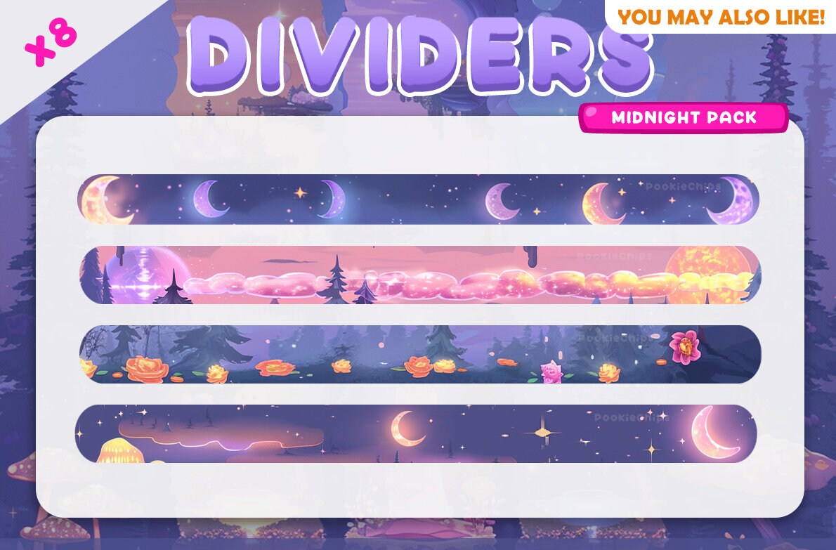 Dividers for Discord Dividers Aesthetic Cute Discord Graphics INSTANT ...