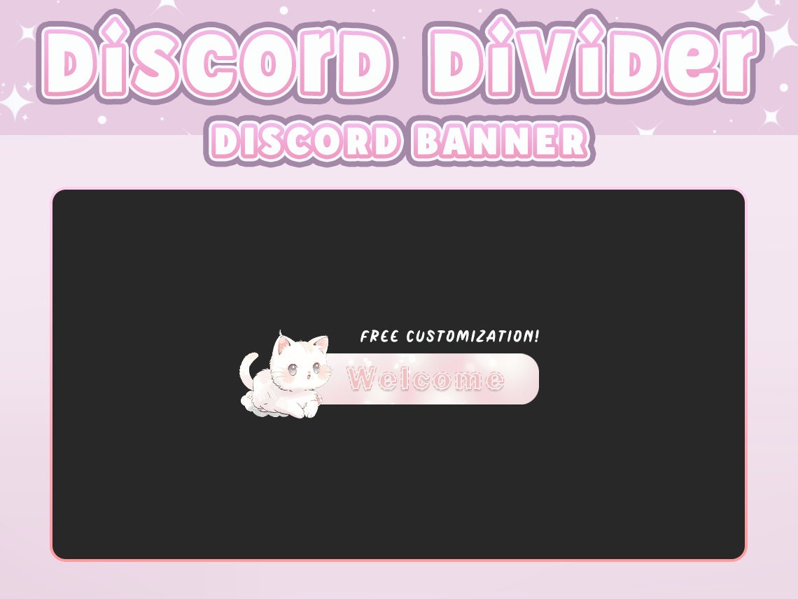 Pastel Dividers, Discord Pink Dividers, Discord Dividers, Discord ...