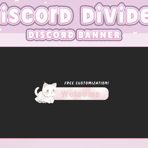 Pastel Dividers, Discord Pink Dividers, Discord Dividers, Discord ...