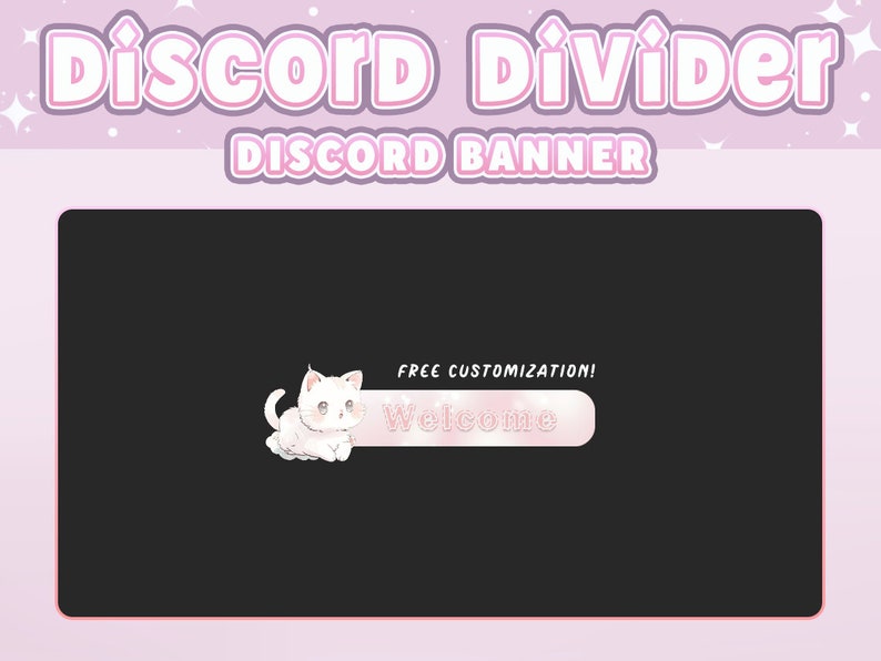 Pastel Dividers, Discord Pink Dividers, Discord Dividers, Discord ...