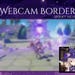 Spooky Webcam Border for Twitch | Purple Stream Overlay | Magical ...