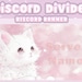 Cat Discord Banner | Pastel | Pink | Cute Cat Banner | Discord Banner ...