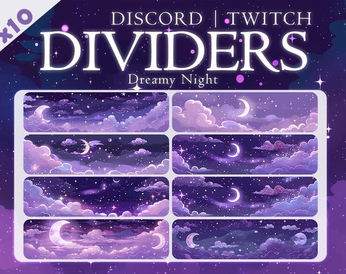 Dividers for Discord | Dividers | Aesthetic | Cute | Discord Graphics ...