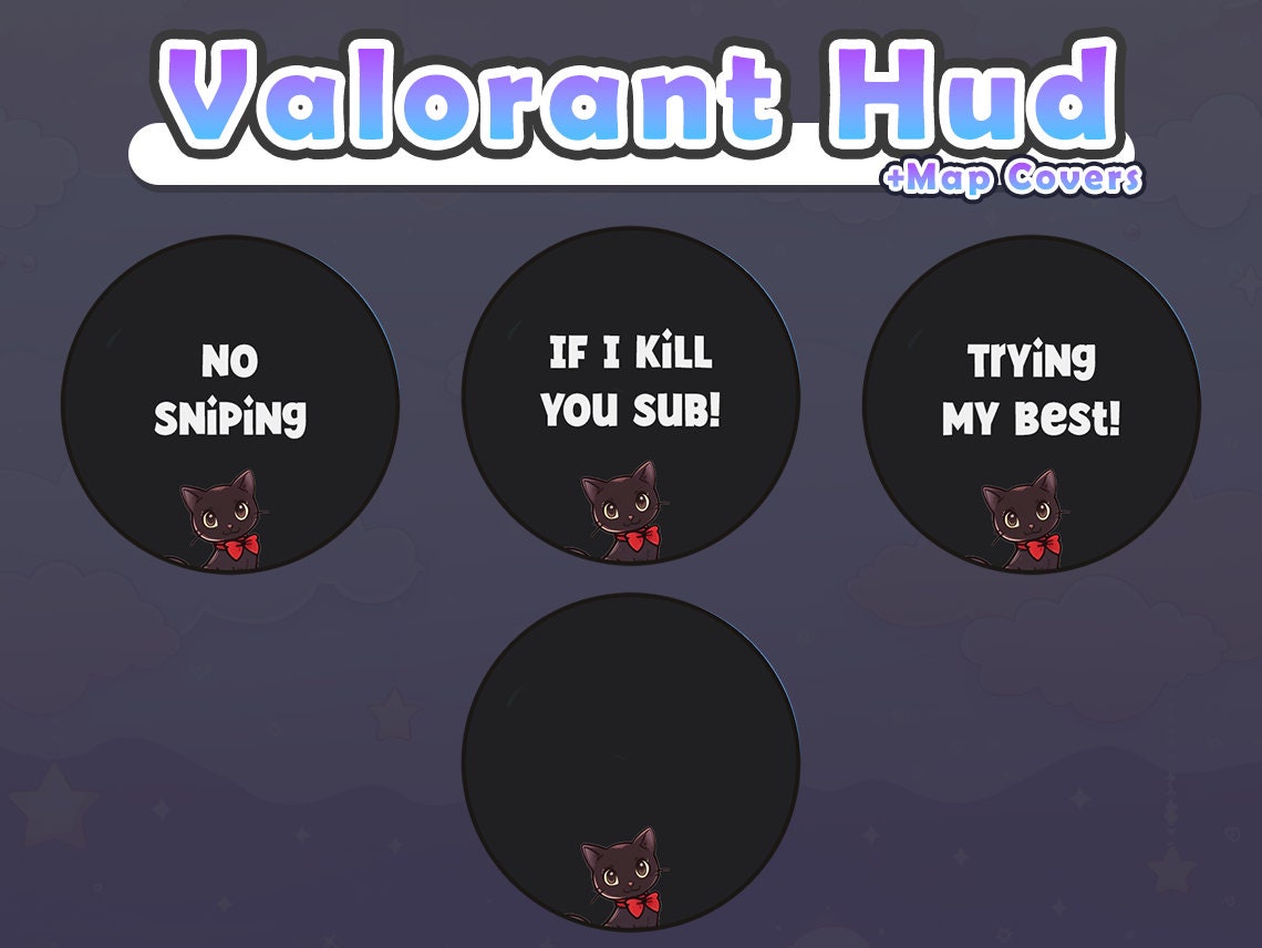 Valorant Hud Twitch Screen Overlay Twitch Panel Twitch Cute Hud ...